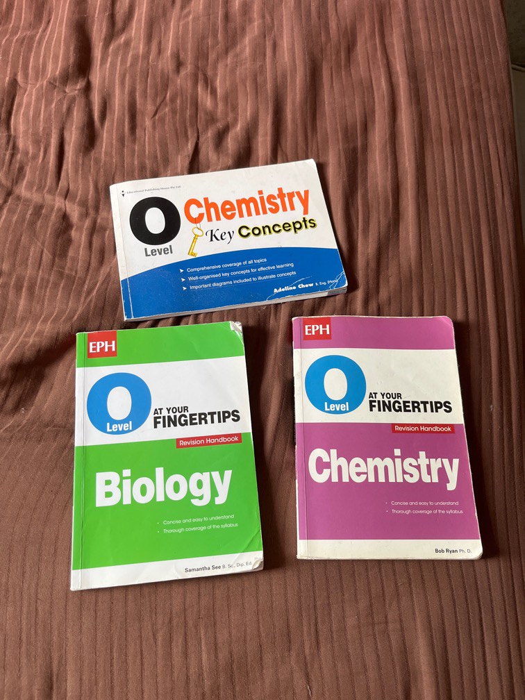 O LEVEL SMALL EASY REVISION TEXTBOOK BIOLOGY CHEMISTRY, Hobbies & Toys ...