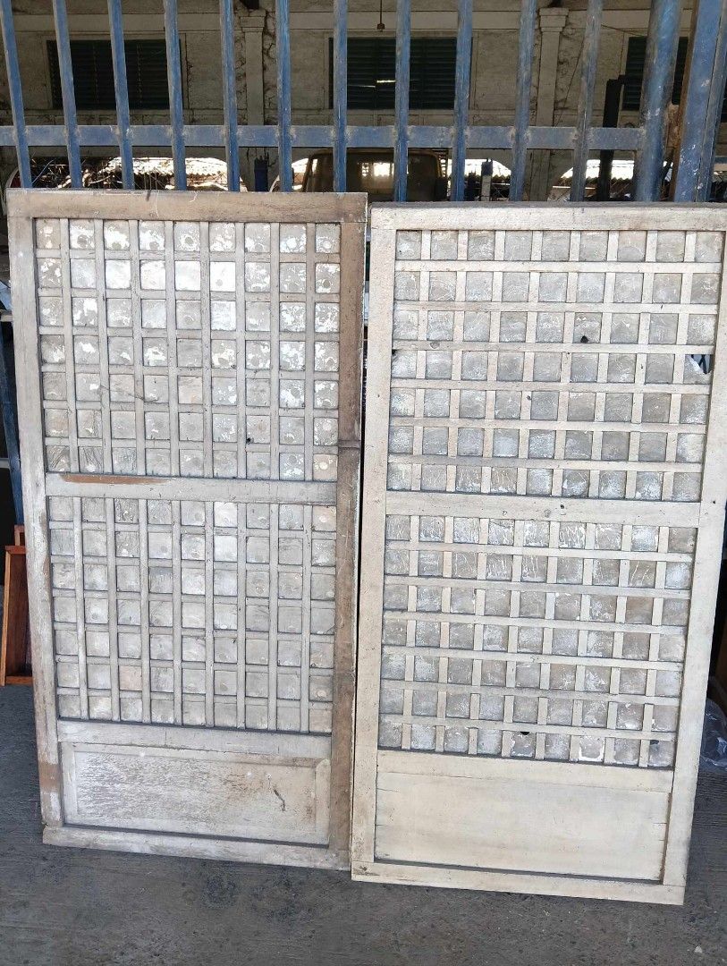 Old Capiz Windows, Furniture & Home Living, Furniture, Other Home ...