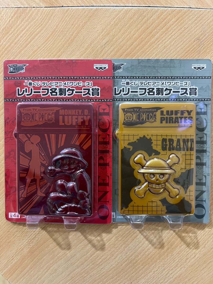 One Piece card case set, Hobbies & Toys, Toys & Games on Carousell