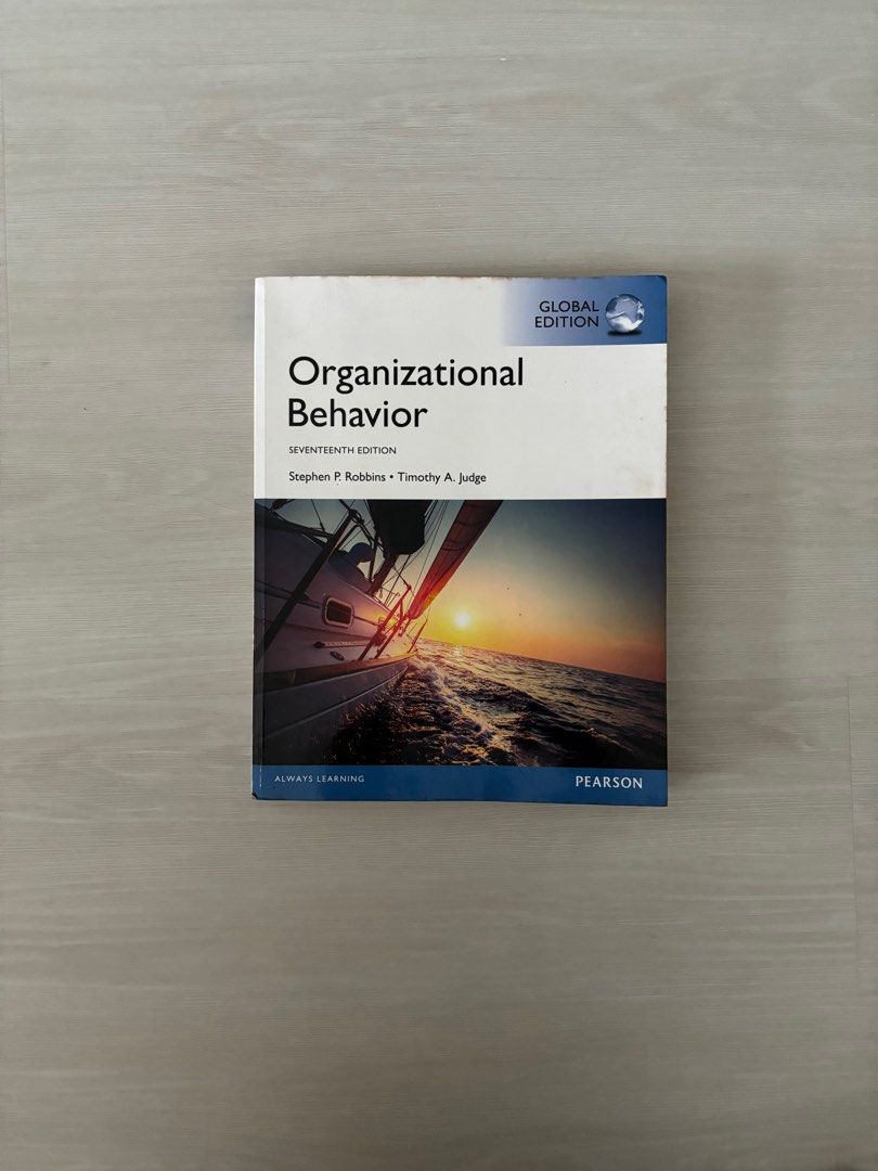 Organizational Behaviour Seventeenth Edition, Hobbies & Toys, Books ...
