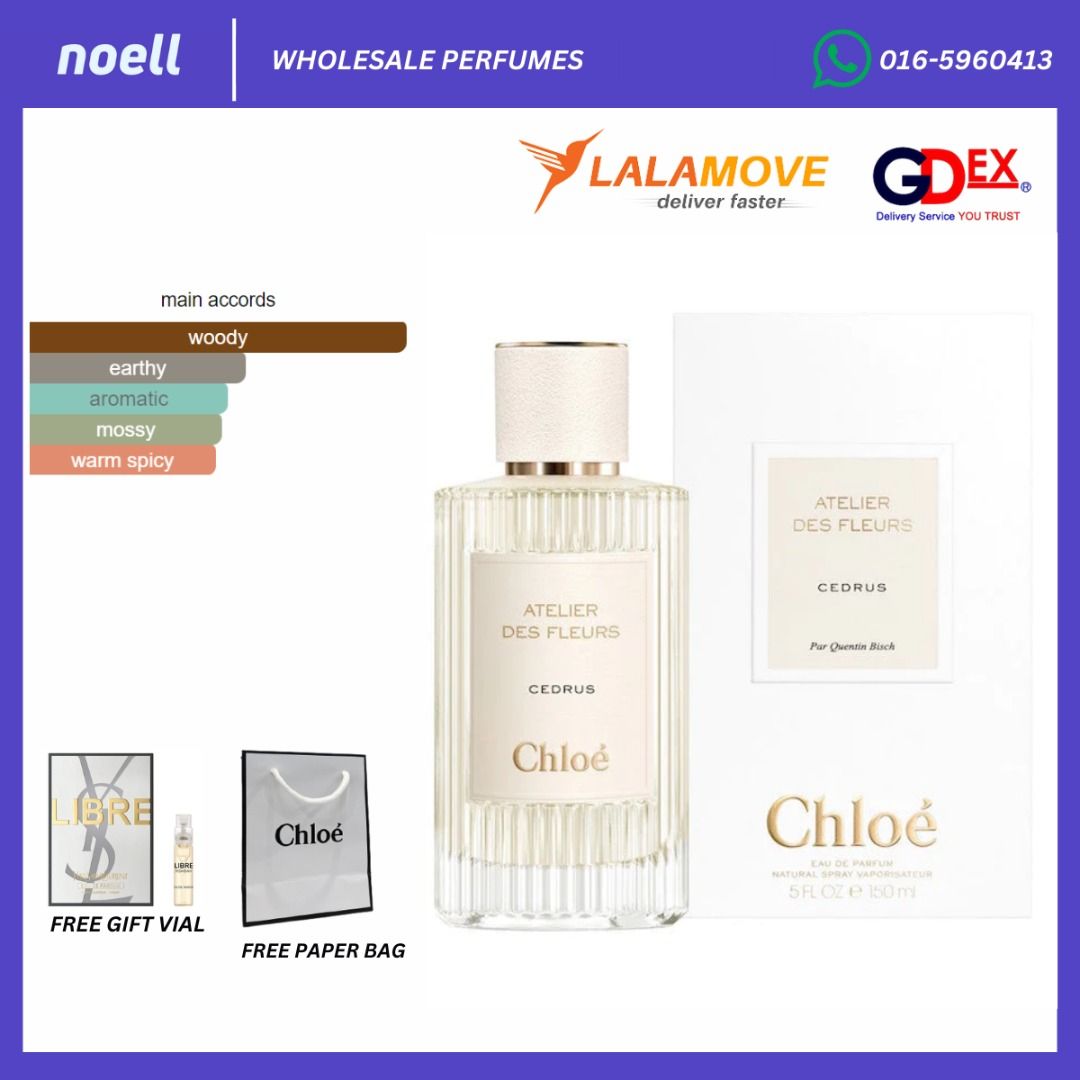 [ORIGINAL] AUTHENTIC READY STOCK 150ML CHLOE CEDRUS EDP CHLOE PERFUME ...