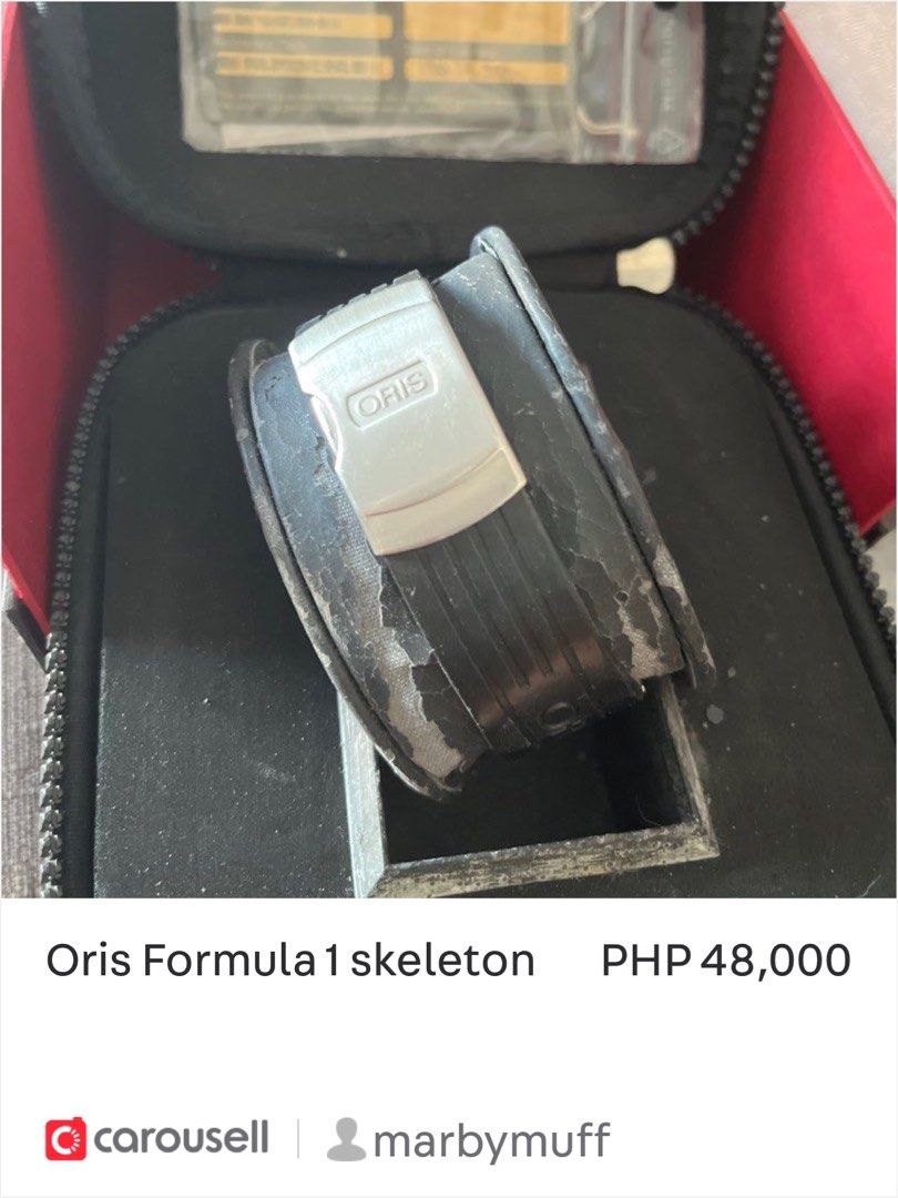 Oris Formula 1 skeleton, Men's Fashion, Watches & Accessories, Watches ...