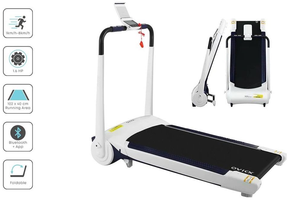 OVICX Foldable Threadmill, Sports Equipment, Exercise & Fitness, Cardio ...