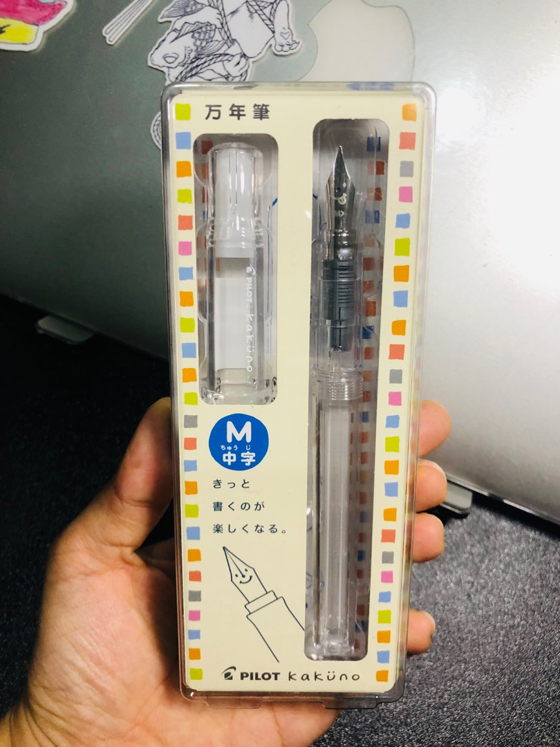 Pilot Kakuno Clear (M), Hobbies & Toys, Stationary & Craft, Craft Supplies & Tools on Carousell