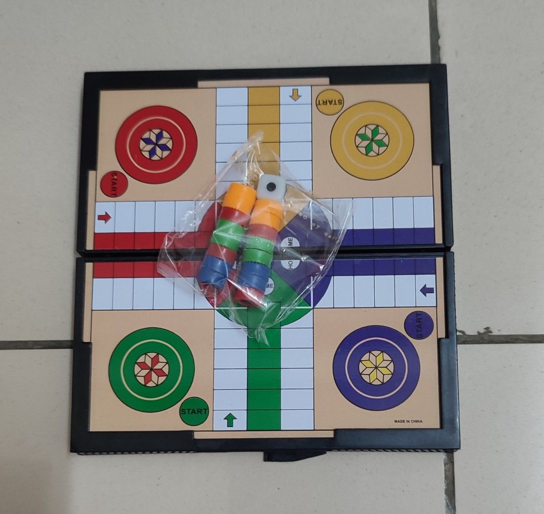Pocket magnetic Ludo, Hobbies & Toys, Toys & Games on Carousell