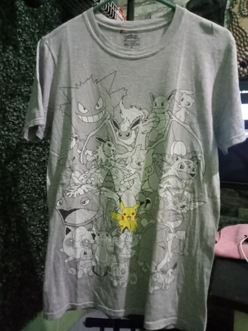 Pokemon All in shirt, Men's Fashion, Tops & Sets, Tshirts & Polo Shirts ...