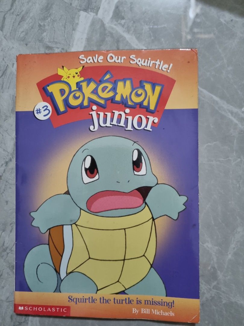 Pokemon Junior #Squirtle The Turtle is Missimg, Buku & Alat Tulis, Buku ...