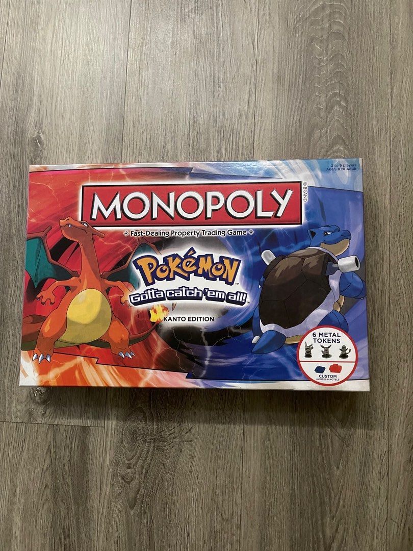 POKEMON MONOPOLY, Hobbies & Toys, Toys & Games on Carousell