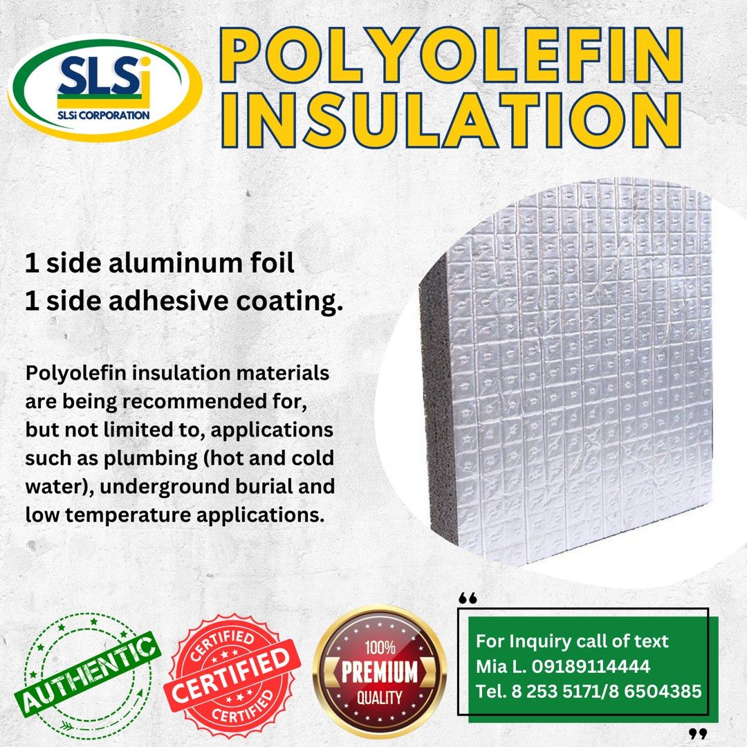 POLYOLEFIN INSULATION, Commercial & Industrial, Construction & Building ...