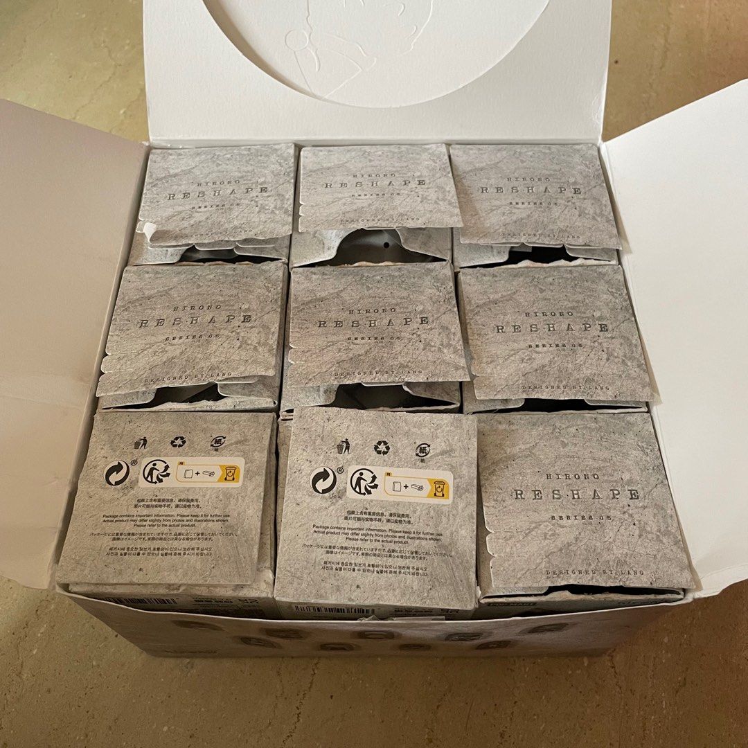 POP MART Hirono Reshape Opened Boxes BNIF confirmed designs figurines ...