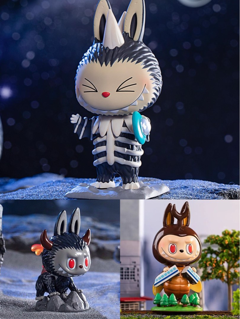 Labubu POP MART The Monsters Kaiju Series Alien Kaiju, The Volcano ...