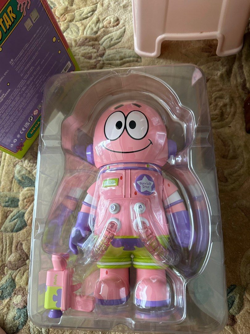 Popmart space Molly patrick SpongeBob, Hobbies & Toys, Toys & Games on ...