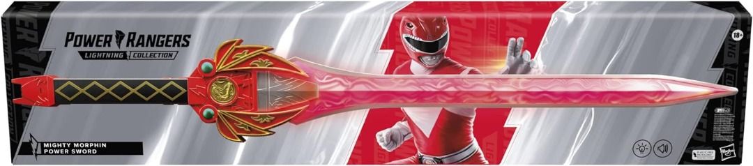 Power Rangers Lightning Collection Mighty Morphin Red Ranger Power ...
