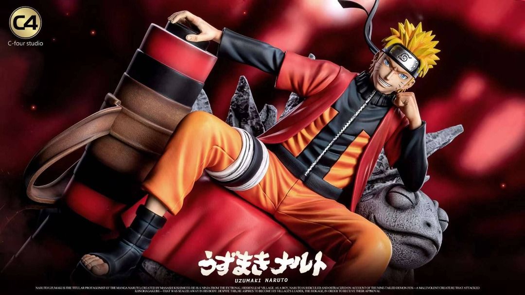 【PRE-ORDER】C4 Studio - Naruto Shippuden Series 003 - Sitting Uzumaki ...