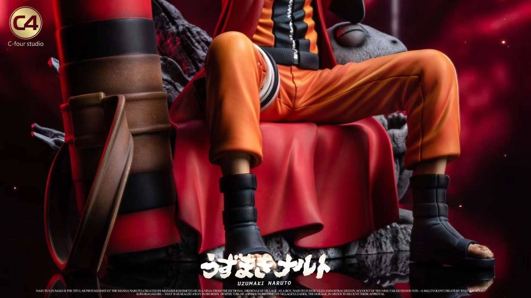 【PRE-ORDER】C4 Studio - Naruto Shippuden Series 003 - Sitting Uzumaki ...