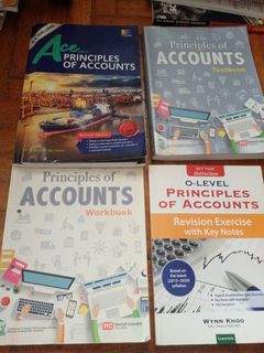 Principles of Accounts textbook, Hobbies & Toys, Books & Magazines ...