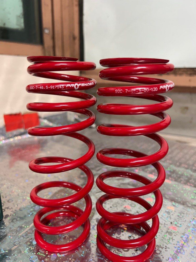 Profender X series firm spring for NMAX V2, Motorcycles, Motorcycle Accessories on Carousell