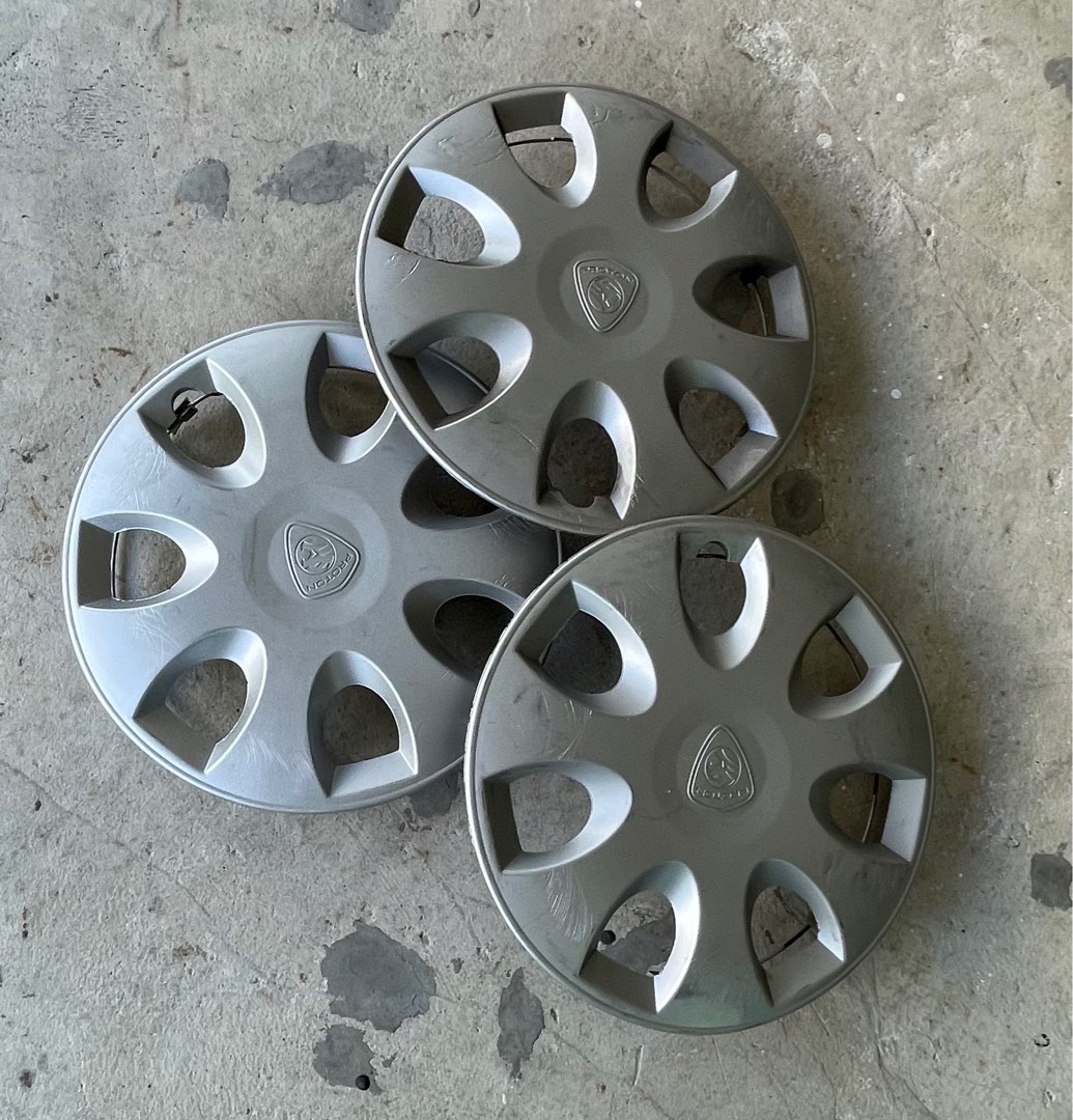 Proton Saga Tyre Rim Cover, Auto Accessories on Carousell