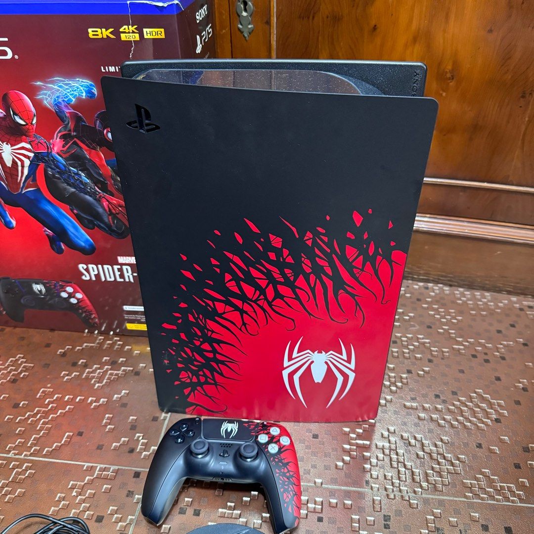 Ps5 Disc Spider-Man 2 limited edition, Video Gaming, Video Game ...