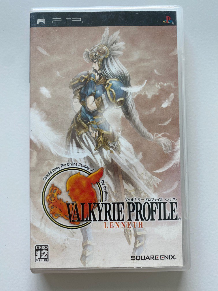 Psp Valkyrie Profile Lenneth(no manual), Video Gaming, Video Games ...