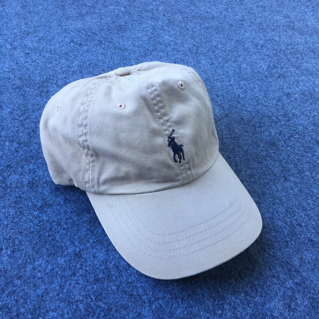 Ralph Lauren Cream Color Hat, Men's Fashion, Watches & Accessories ...