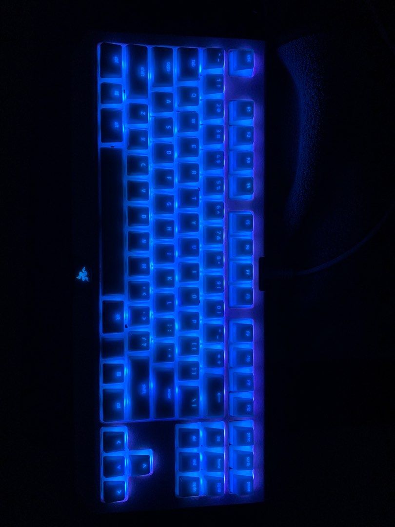 RAZER Blackwidow TE Chroma V2 + Razer Phantom Keycaps, Computers & Tech ...