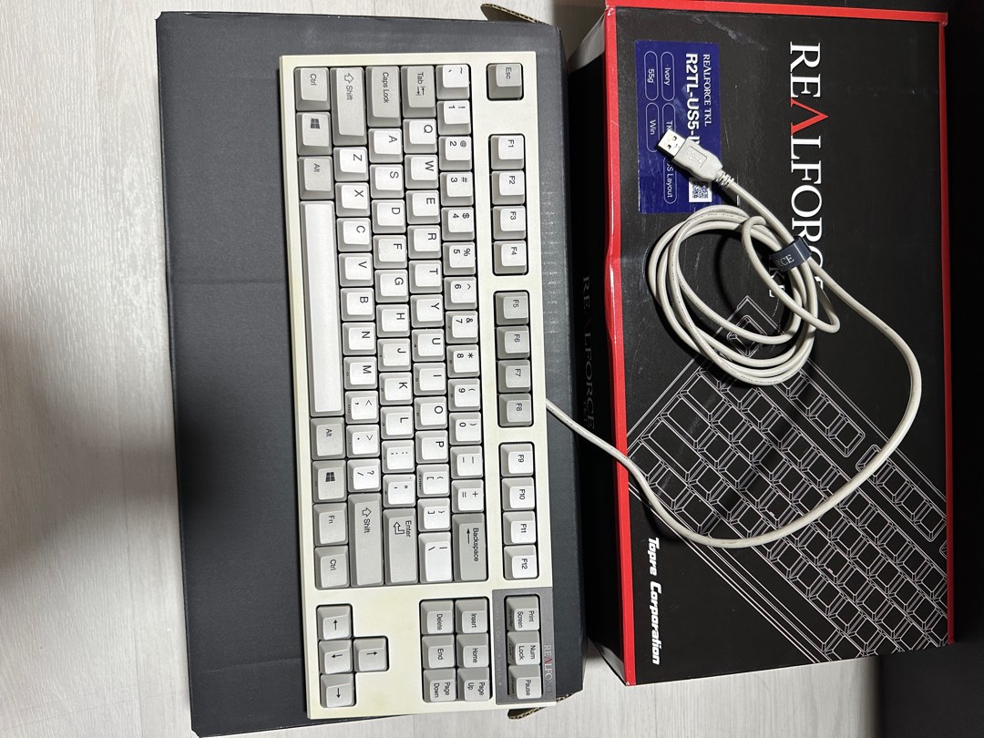 REALFORCE R2 IVORY 55G, Computers & Tech, Parts & Accessories, Computer ...