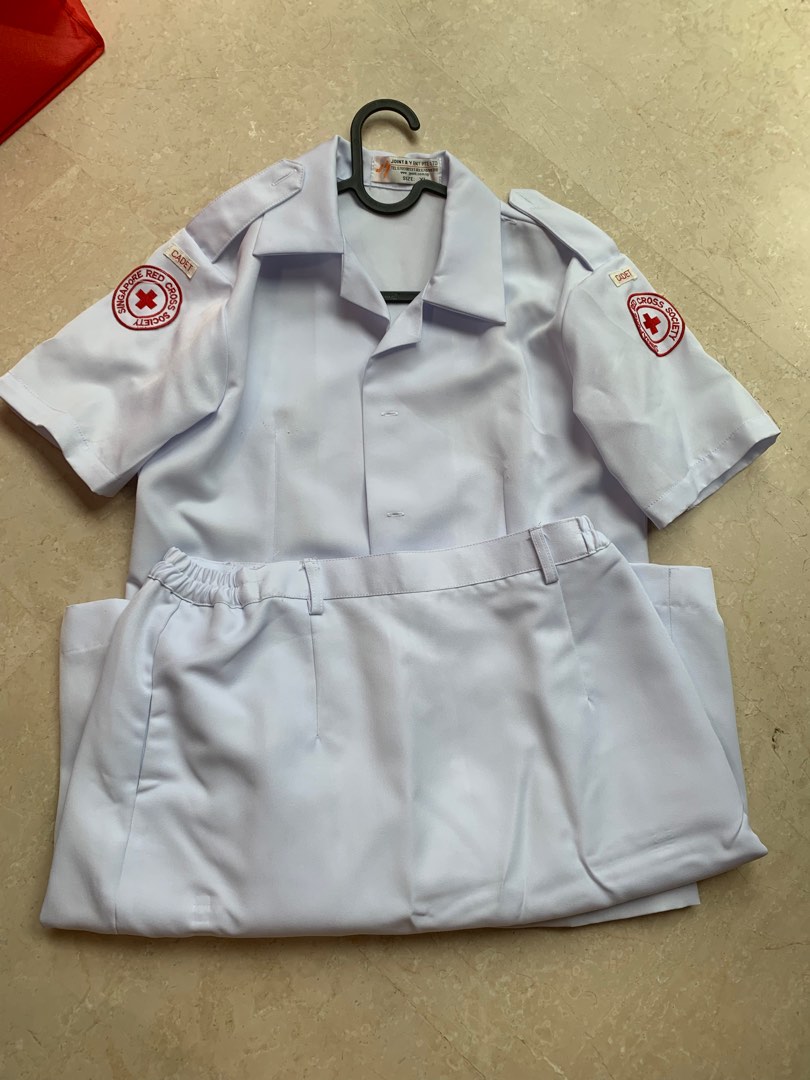 Red Cross Cadet Female uniform, Women's Fashion, Dresses & Sets, Sets ...