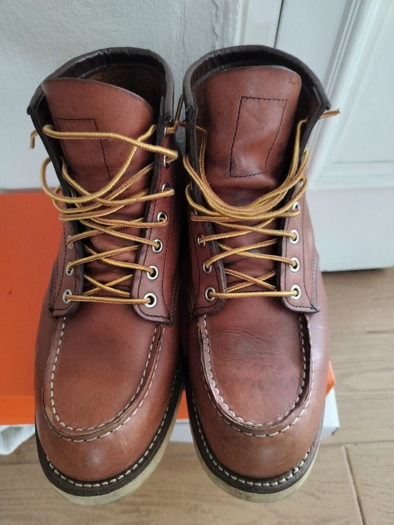 Red Wing 9106 Moc, Men's Fashion, Footwear, Boots on Carousell