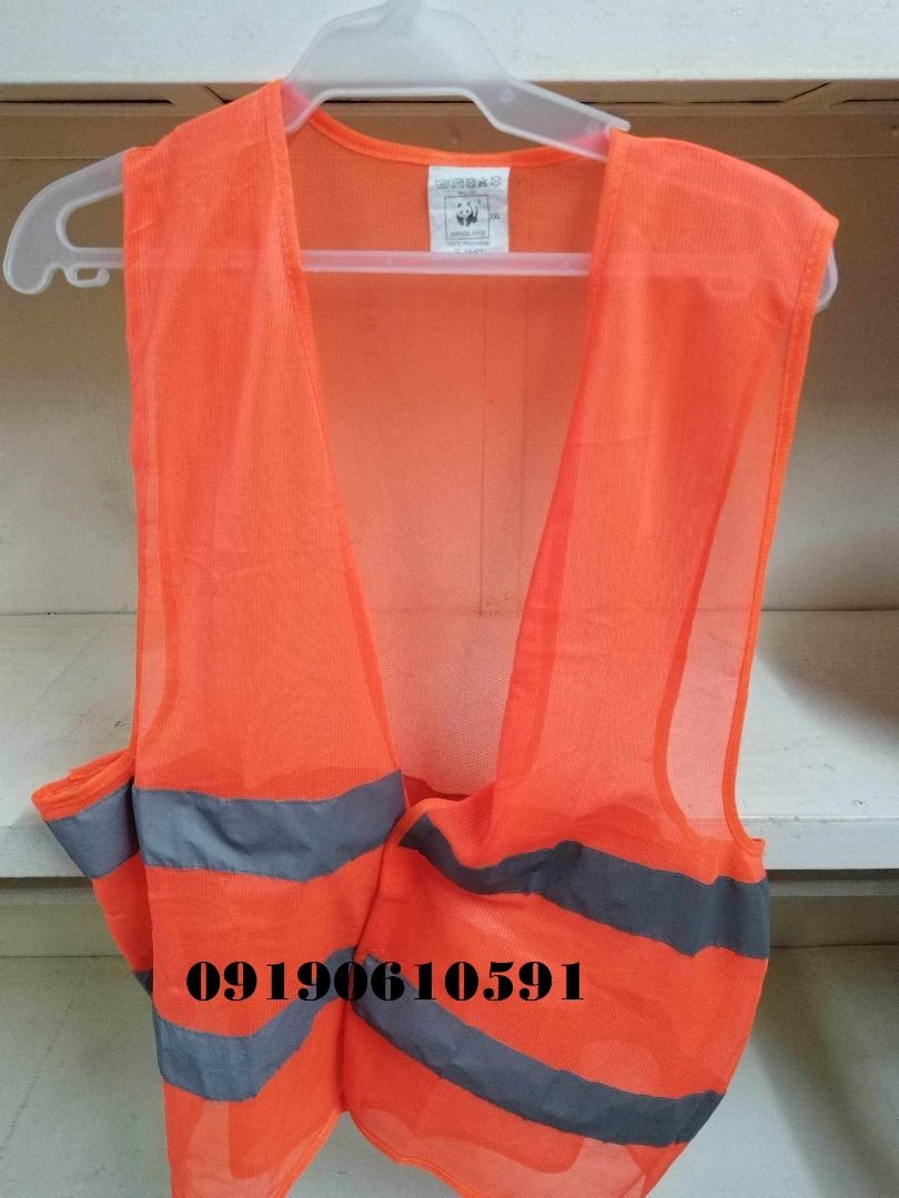 Reflectorized Mesh Type Safety Vest, Commercial & Industrial ...