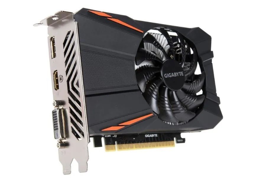 REFURBISHED GV-N105TD5-4GD GIGABYTE GTX1050TI 4GB GDDR5 VGA - NO ...