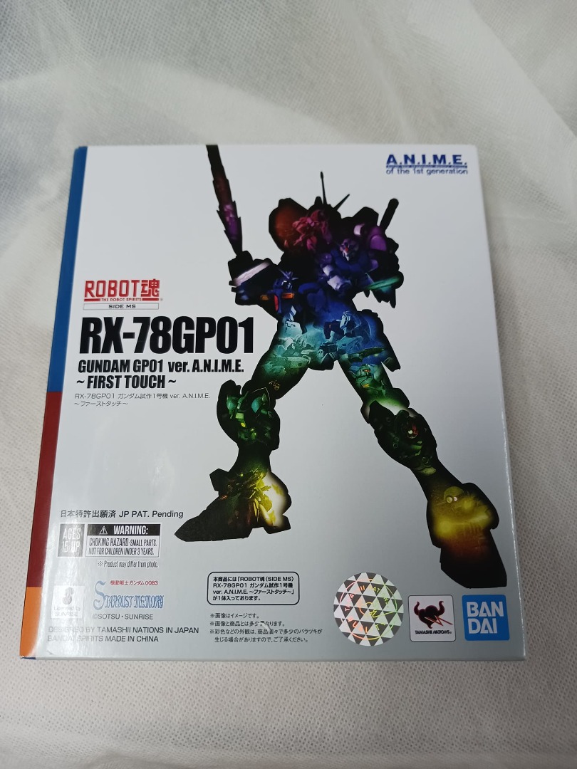Robot 魂 Side MS 機動戰士 高達 RX-78GP01 Gundam GP01 First Touch ver. A.N.I.M ...