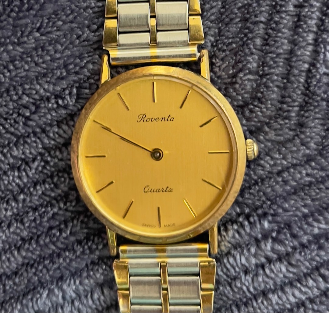 Roventa Swiss Made ,Quartz, Women's Fashion, Watches & Accessories ...
