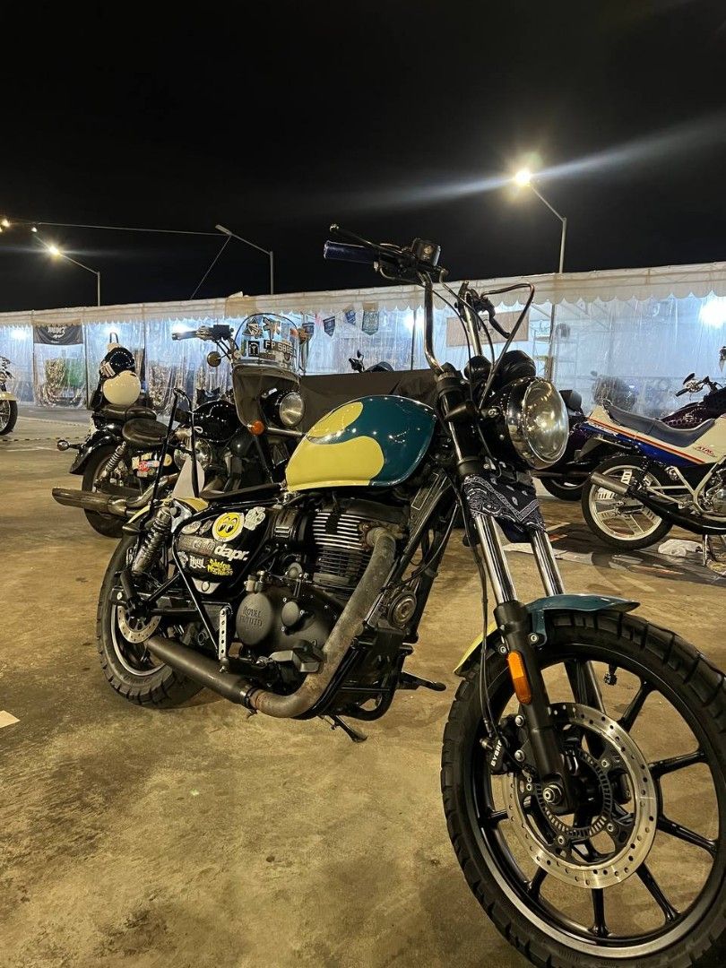 Royal Enfield Meteor 350 Custom Chopper, Motorcycles, Motorcycles for ...