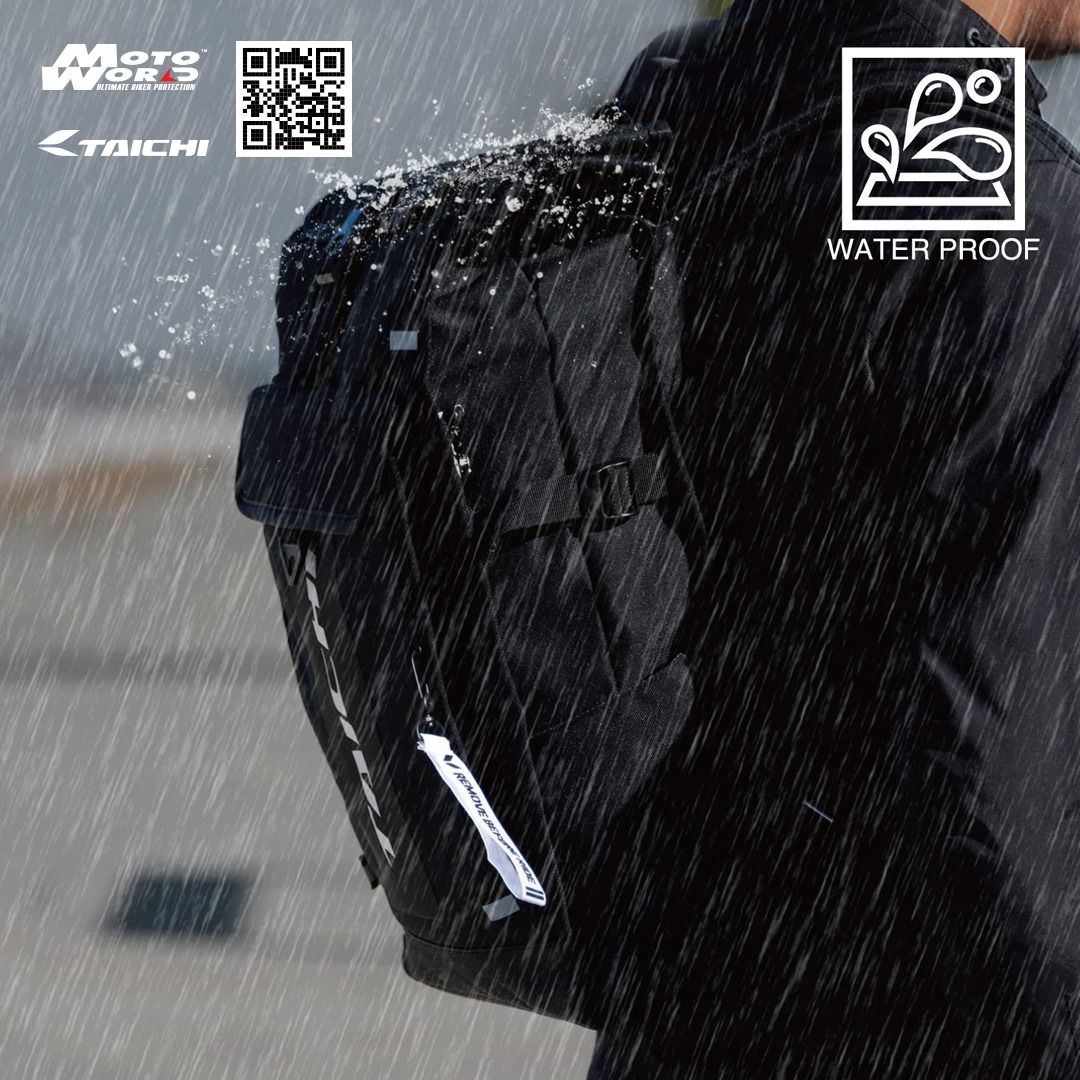 RS Taichi Waterproof Rider Cargo Backpack RSB283 for Motorcycle ...