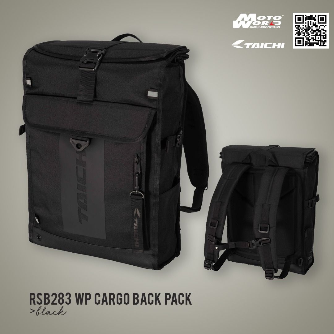 RS Taichi Waterproof Rider Cargo Backpack RSB283 for Motorcycle ...