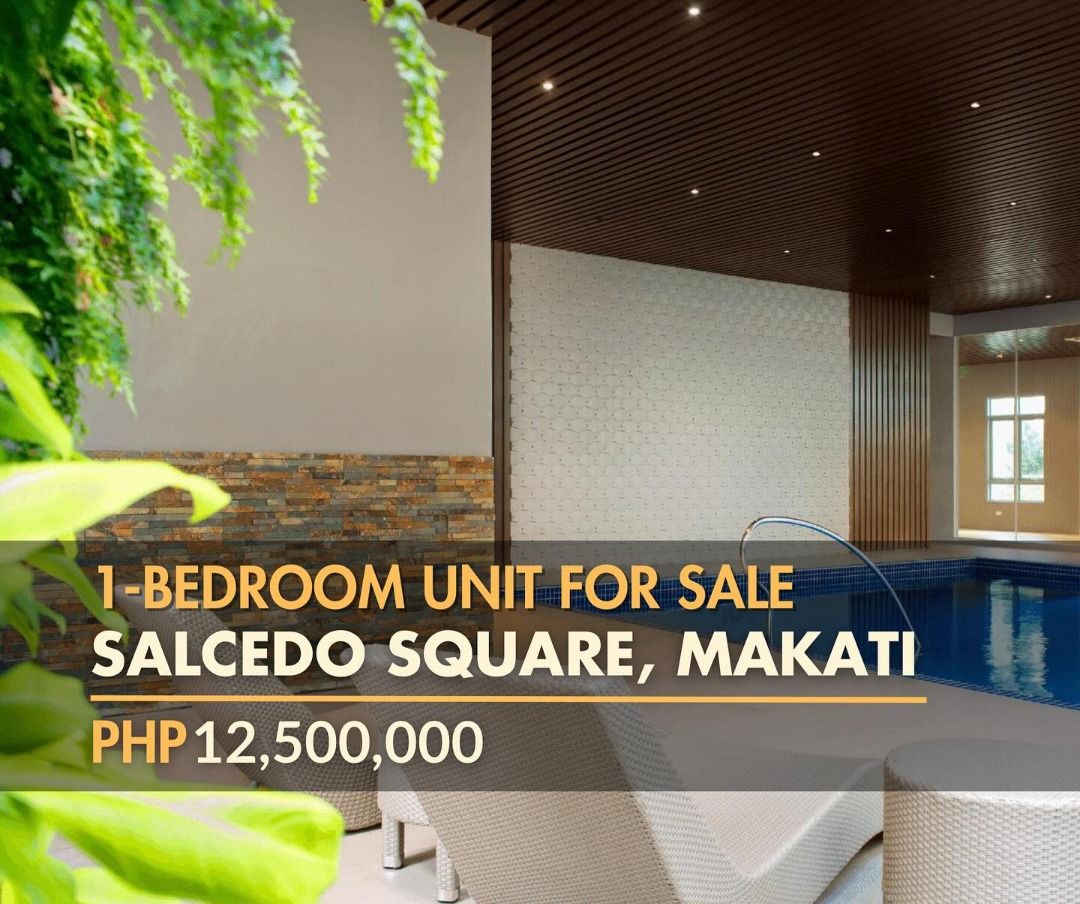 Salcedo Square, Leviste St. Makati City 1-bedroom for SALE, Property, For Sale, Apartments ...