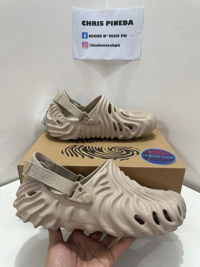 Salehe X Crocs Horchata, Men's Fashion, Footwear, Sneakers on Carousell