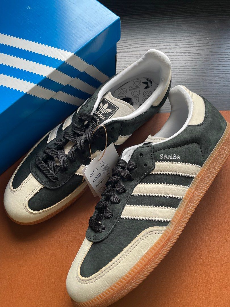 Samba OG Black Wonder White, Men's Fashion, Footwear, Sneakers on Carousell