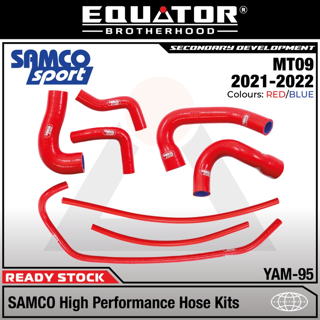 Samco Hose (MT09/Tracer 900) [𝙍𝙀𝘼𝘿𝙔 𝙎𝙏𝙊𝘾𝙆-𝙋𝙍𝙄𝘾𝙀𝙎 𝙑𝘼𝙇𝙄𝘿 𝙏𝙄𝙇𝙇: END OCT 2025], Motorcycles ...
