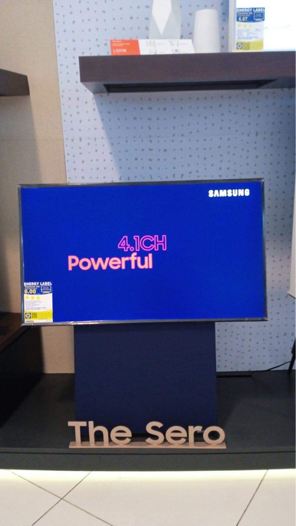 SAMSUNG THE SERO TV 43LS05B, TV & Home Appliances, TV & Entertainment, TV on Carousell