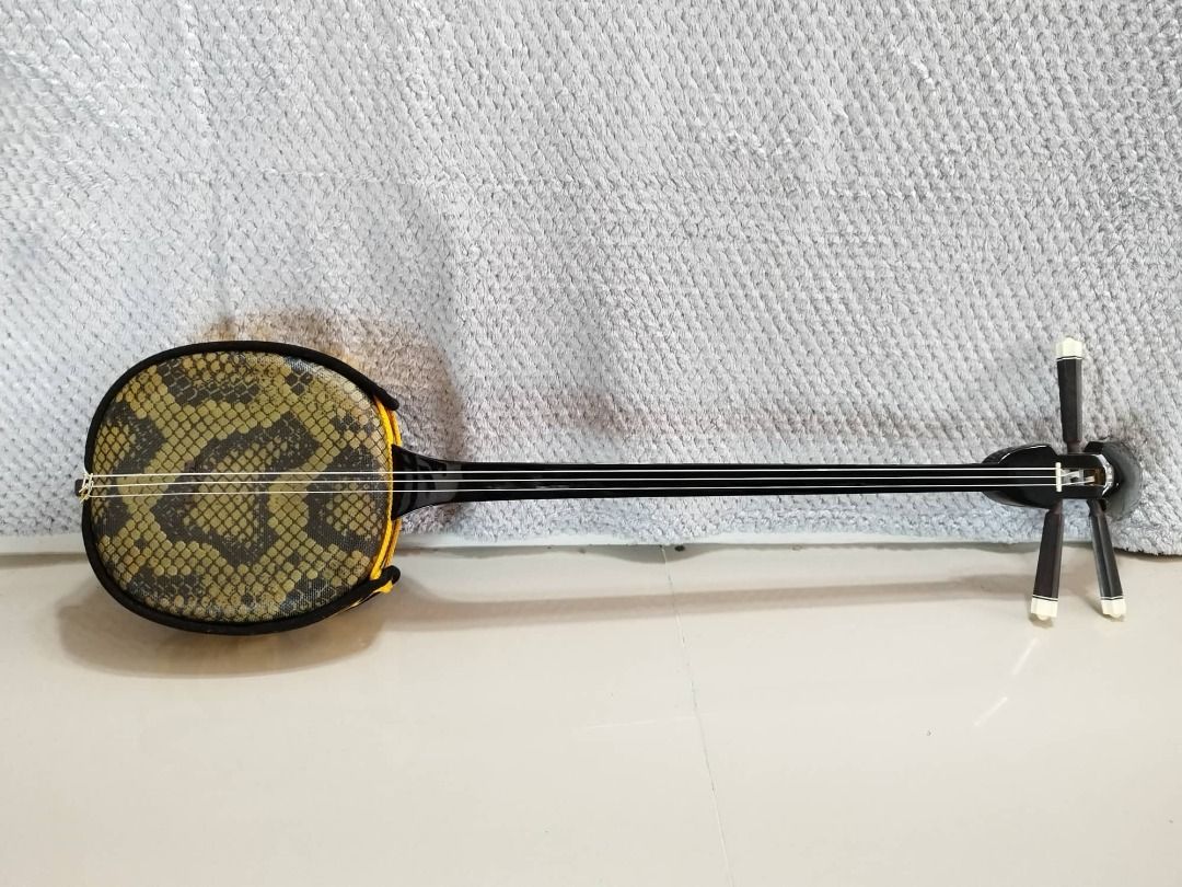Sanshin Skin made by phyton Stringed Instrument, Hobbies & Toys, Music ...