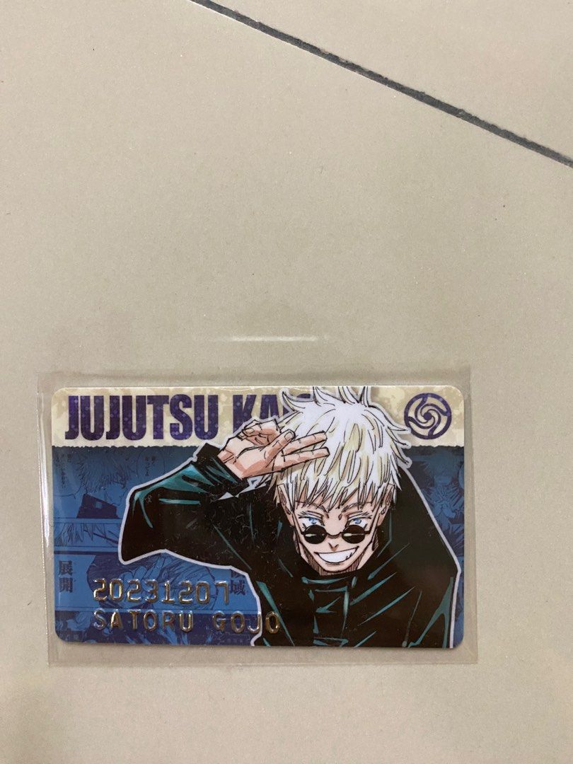 Satoru Gojo official card, Hobbies & Toys, Collectibles & Memorabilia ...