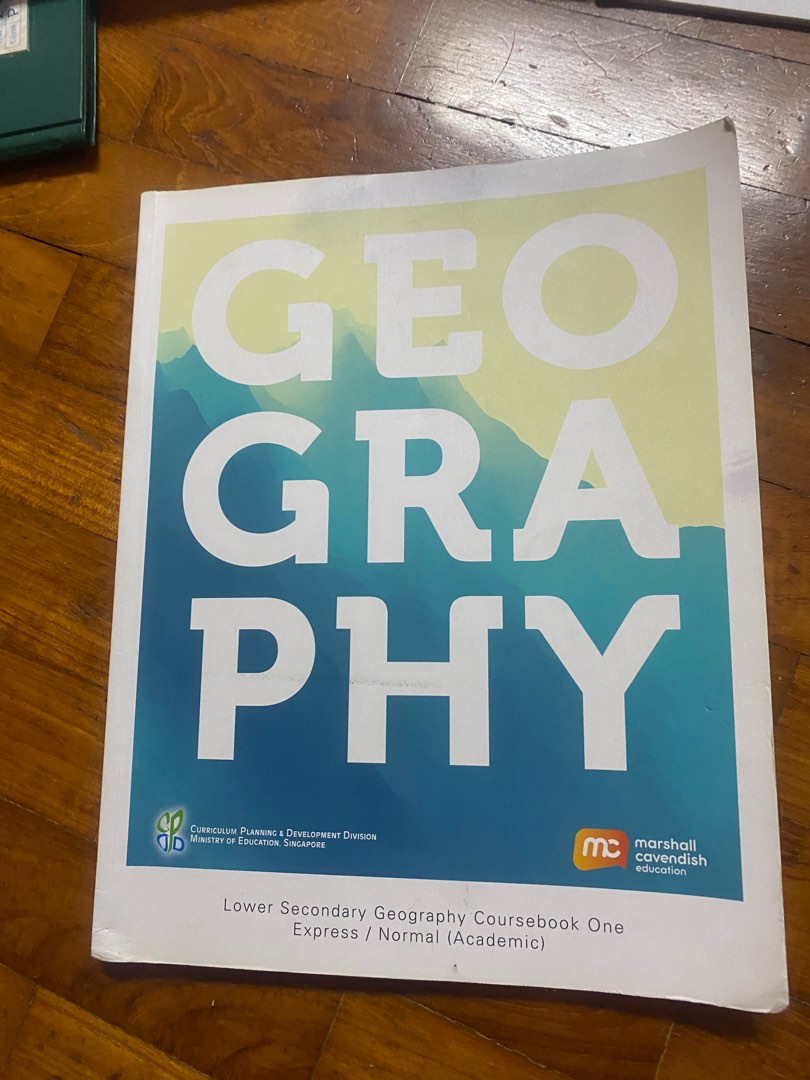 Sec 1 Geography Textbook Secondary 1. 2023 edition, Hobbies & Toys ...