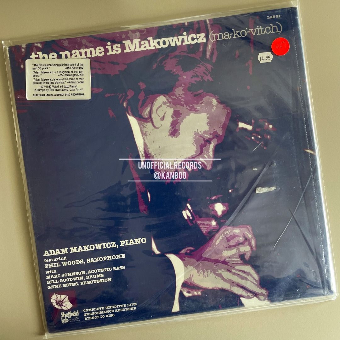 Sheffield Lab 21《Adam Makowicz - The Name Is Makowicz (Ma-kó-vitch ...