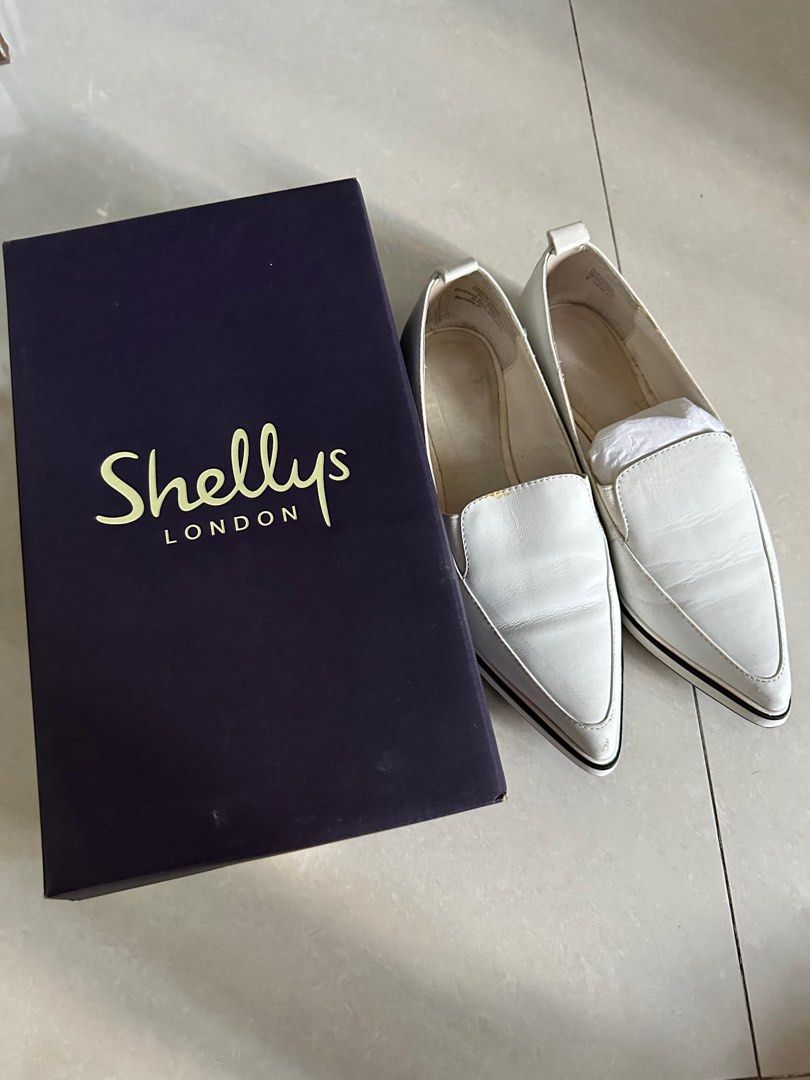 Shellys London Leather Loafers, Women's Fashion, Footwear, Loafers on ...