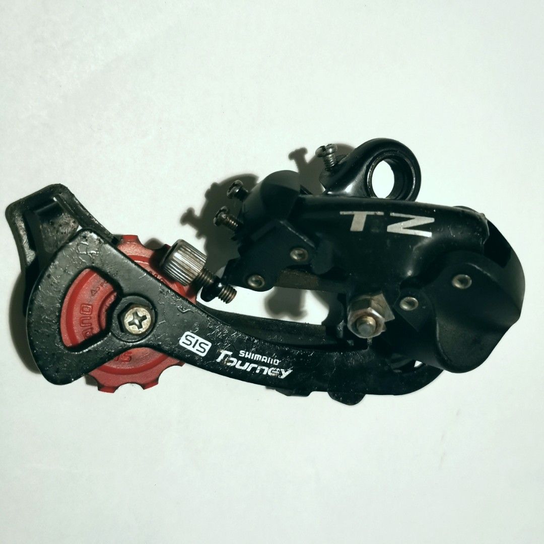 Shimano Tourney TZ 7 speed RD+Shifter, Sports Equipment, Bicycles ...