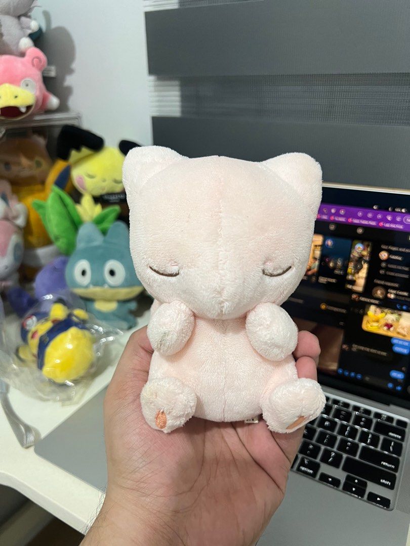 Sleeping Mew Plush - Icihan Kuji, Hobbies & Toys, Toys & Games on Carousell