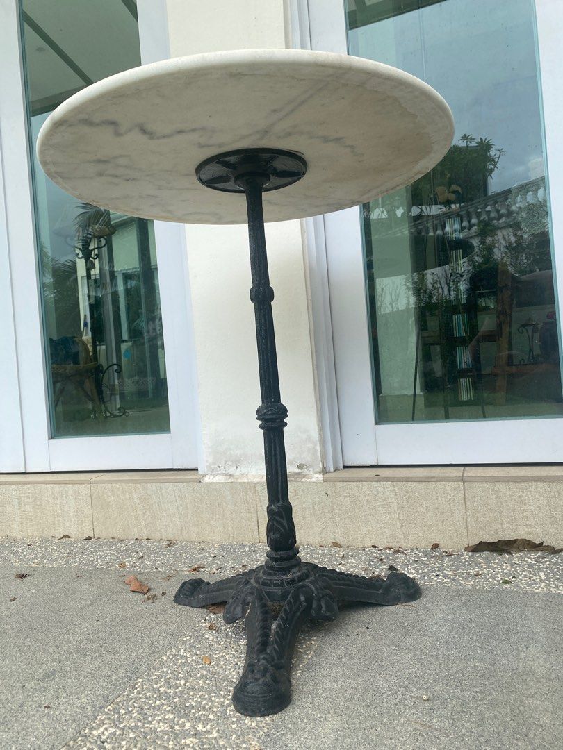 Small Marble Table, Furniture & Home Living, Furniture, Tables & Sets ...