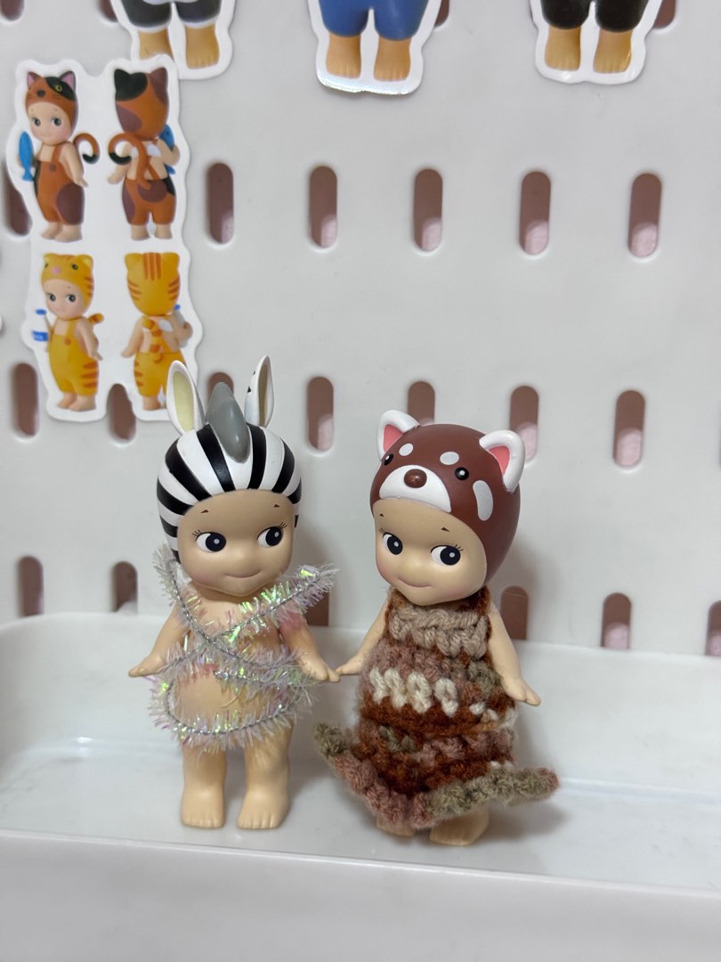 Sonny Angel Red panda set with Zebra, Hobbies & Toys, Toys & Games on ...